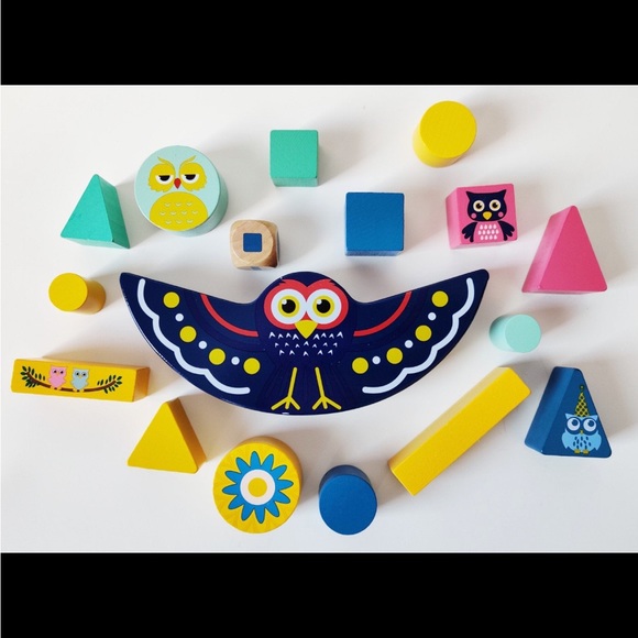 Amazon | Toys | Nib Wooden Owl Balance Beam | Poshmark